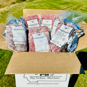 Beef Bundle Box gift steaks roasts ribs burger ground protein meat ...