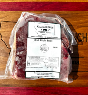 Sirloin Steak Hagerman ranch family beef for sale Montana grass fed ...