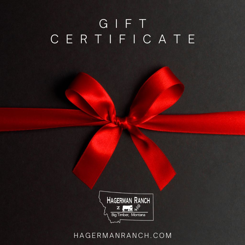 Hagerman Ranch Gift Card present gc local beef store baskets boxes ...