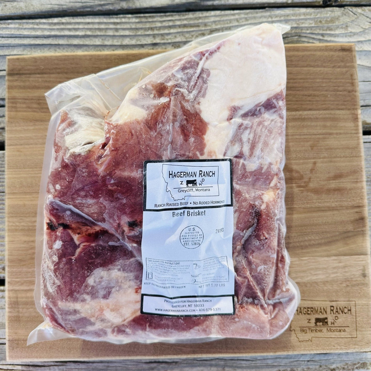 Beef Brisket meat cut smoker locally grown beef grass fed grass ...